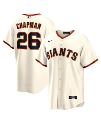 Nike Men's Matt Chapman Cream San Francisco Giants Home Replica Jersey ...