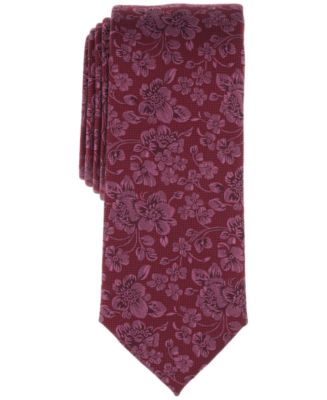 Bar III Men's Henderson Floral Tie, Created for Macy's - Macy's