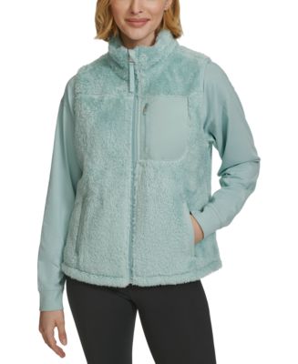 Calvin Klein Performance Women's Sherpa Vest - Macy's