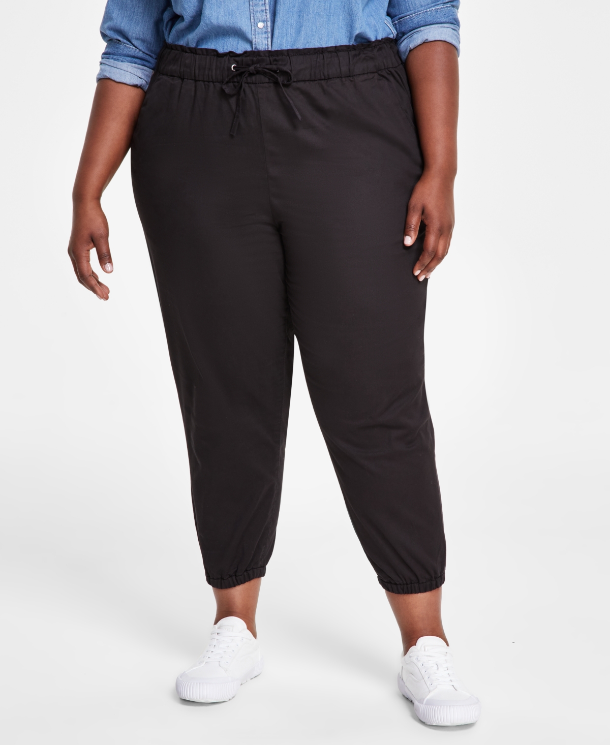 Click here for Levis Plus Size Off-Duty High Rise Relaxed Jogger... prices