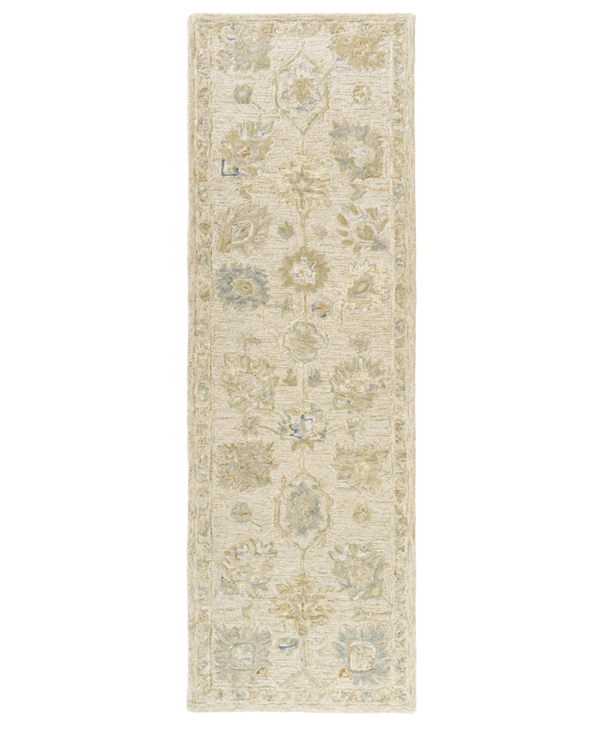 Click here for Lr Home Dahlia 26x8 Runner Area Rug - Cream prices