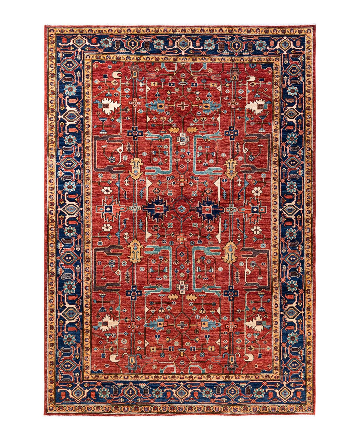 Click here for Adorn Hand Woven Rugs Serapi 61x88 Area Rug - Red prices
