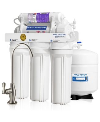 APEC Water Systems Ultimate Alkaline Mineral 90 GPD 6-Stage High Output ...