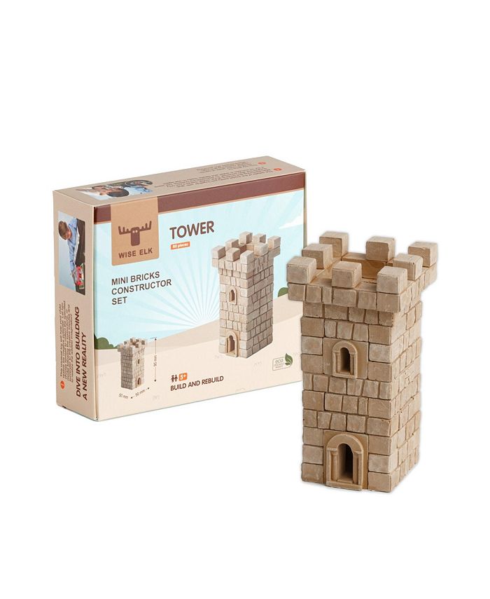 Wise Elk Mini Bricks Construction Set - Small Tower - Macy's