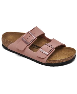 Birkenstock Little Girls Arizona Birkibuc Sandals from Finish Line - Macy's