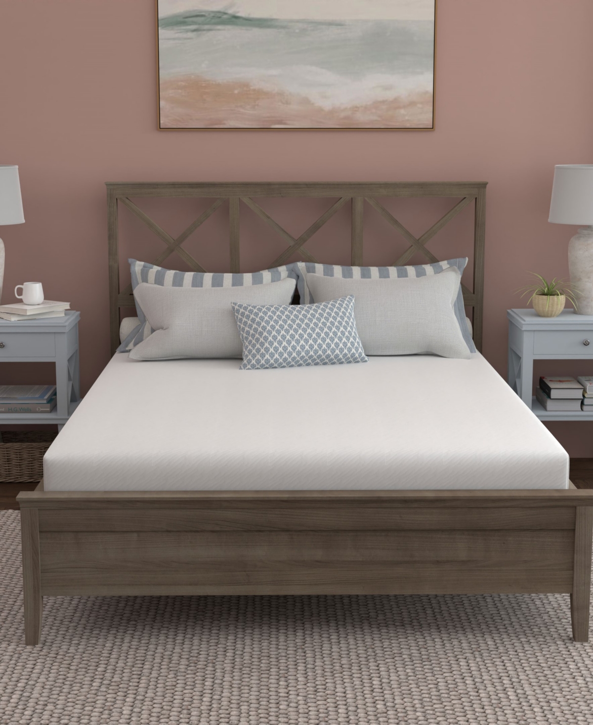 Click here for Corsicana Sleep Inc. 6 Plush Mattress in a Box - T... prices
