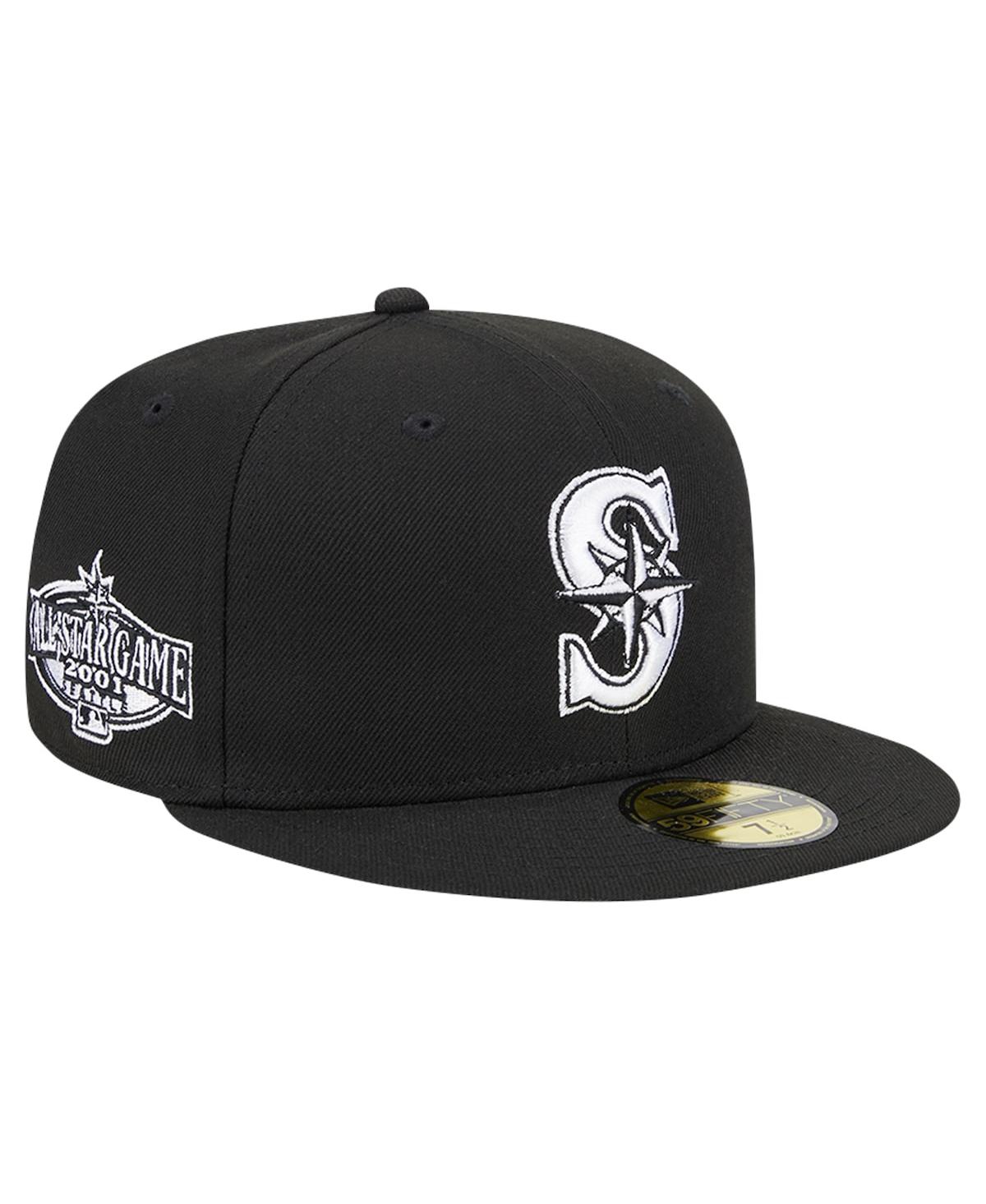 Click here for New Era Mens Black Seattle Mariners Logo 59FIFTY F... prices