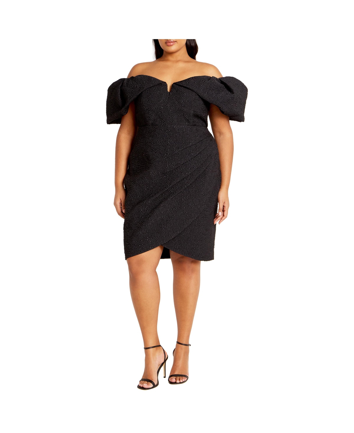 Click here for City Chic Plus Size Jez Dress - Black prices