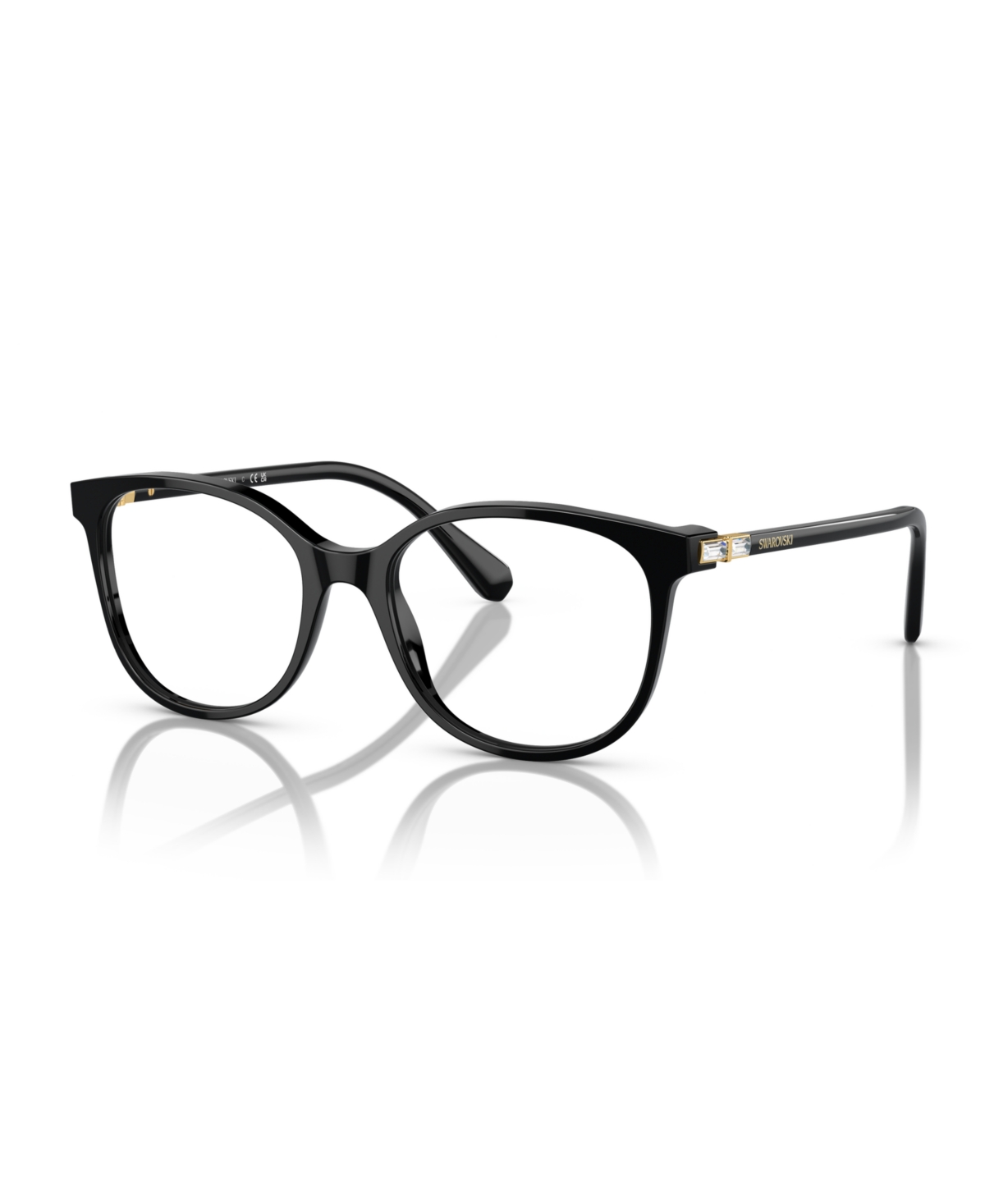 Click here for Swarovski Womens Eyeglasses  SK2002 - Solid Black prices
