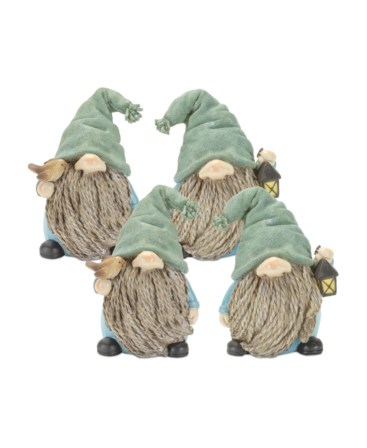 Click here for Slickblue Stone Garden Gnome Figurine With Bird An... prices