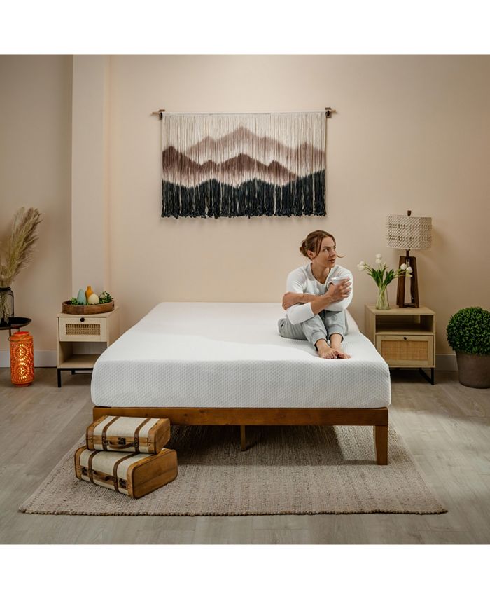 Clara Clark Green Tea Cooling Graphite Memory Foam Mattress ...