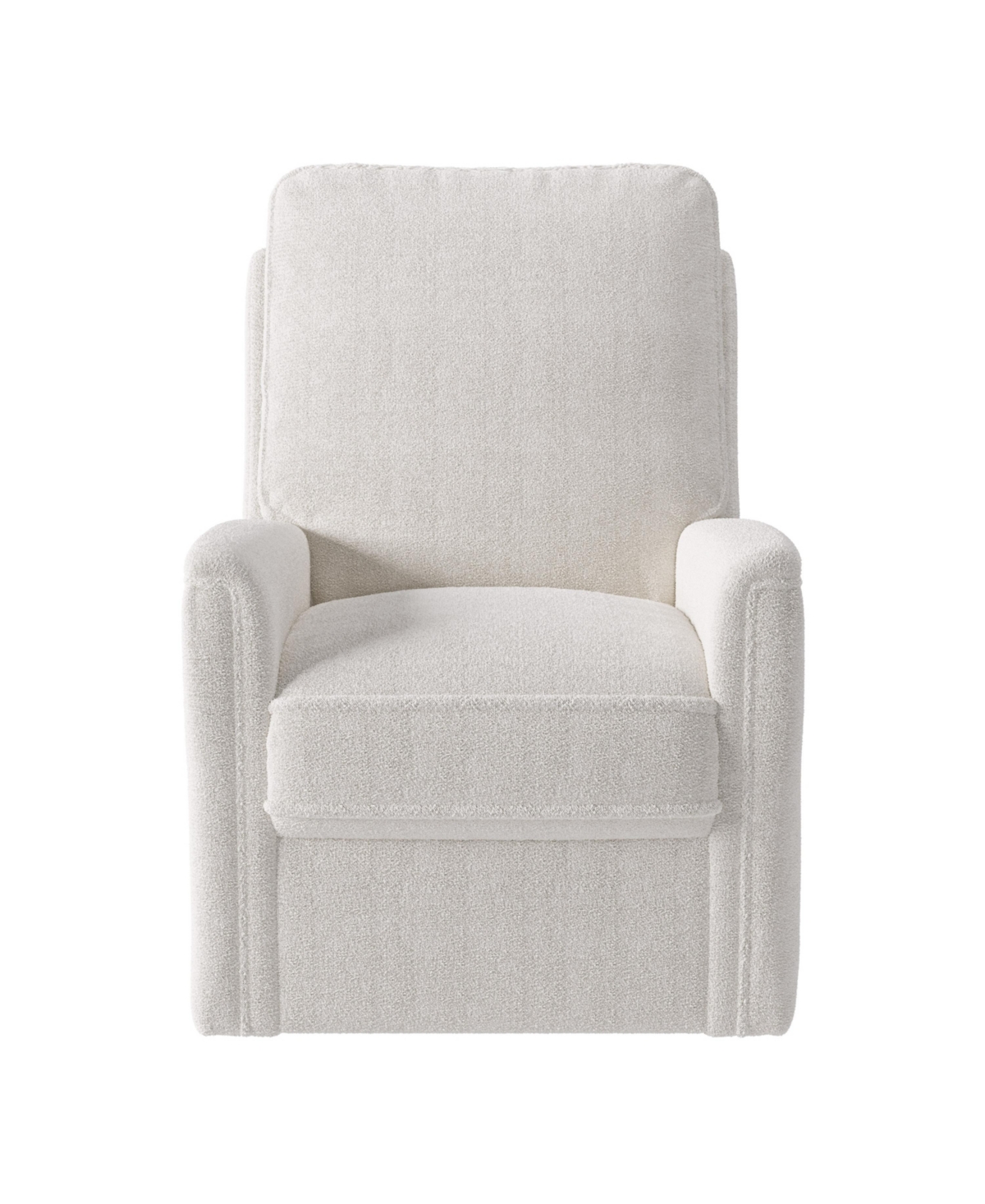 Click here for Amber & Emily Swivel Recliner Chair - White prices