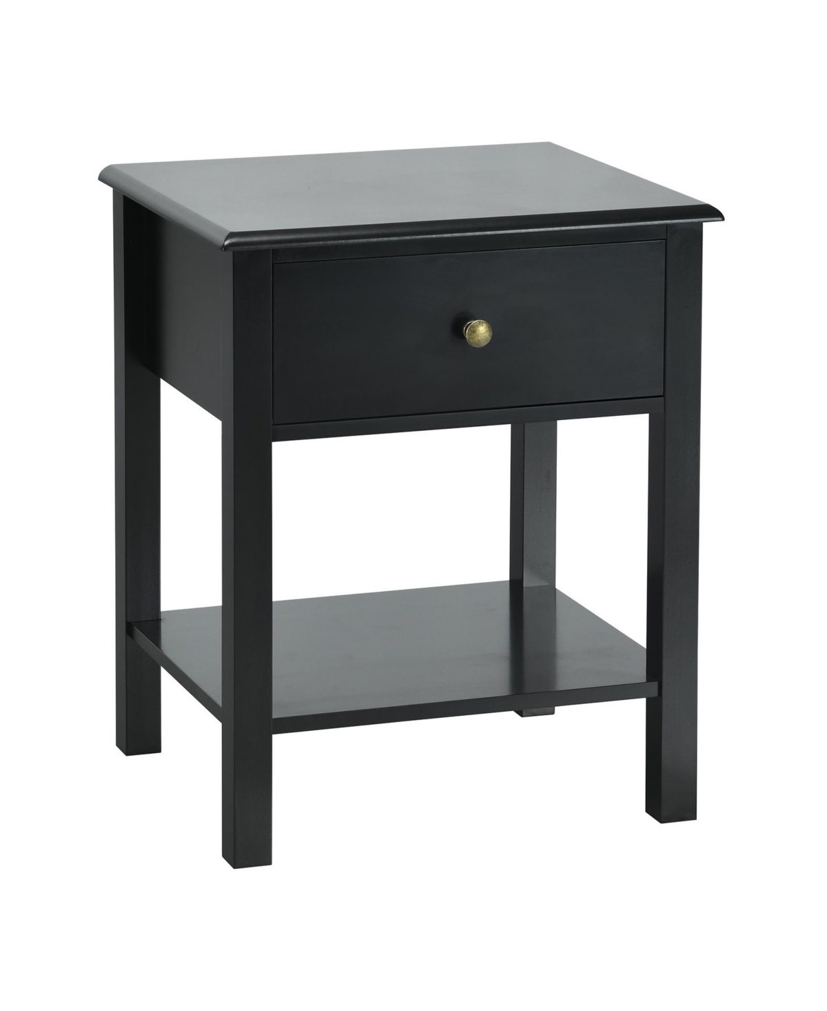 Click here for Sugift Nightstand End Table with Drawer and Shelf... prices