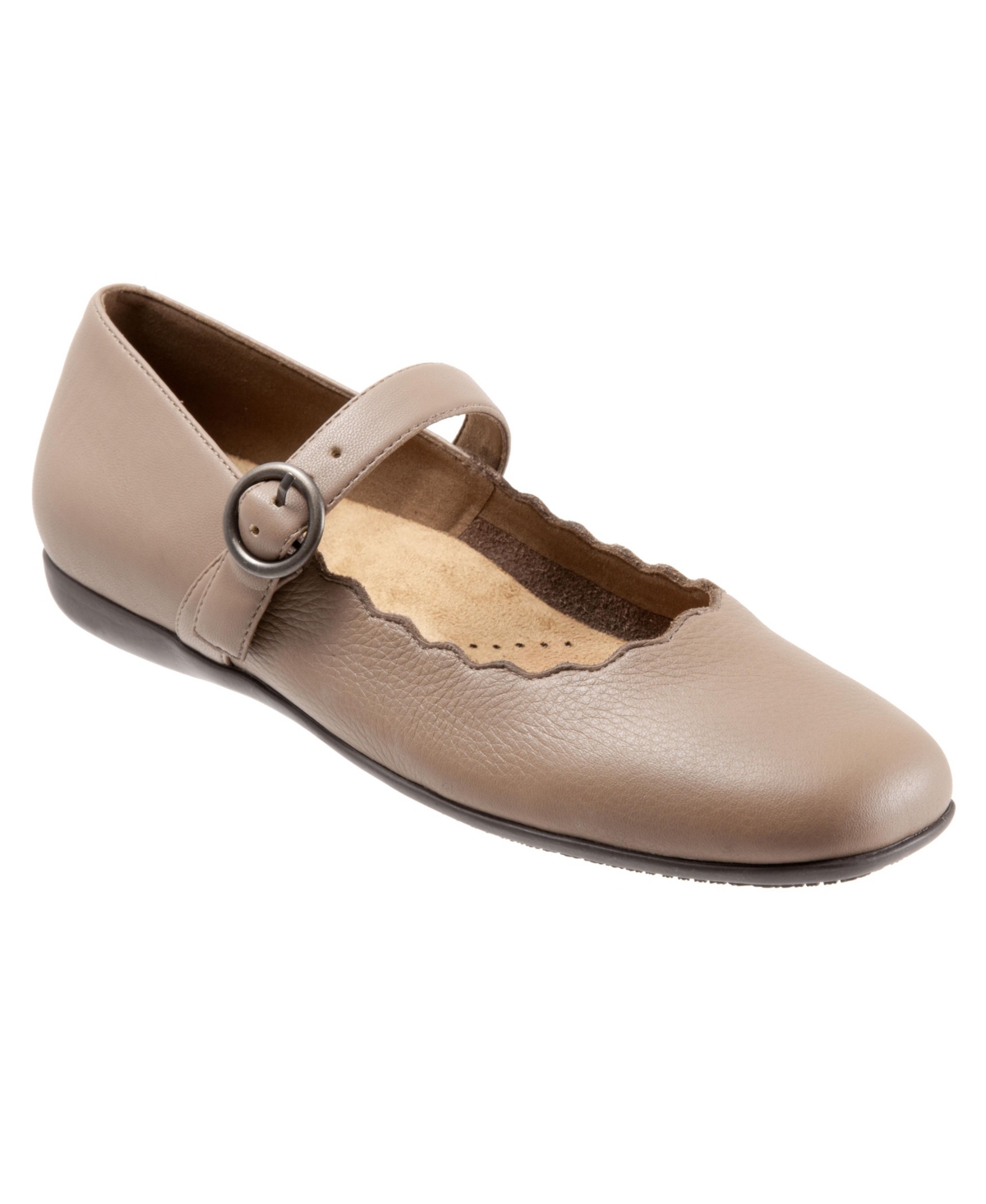 Click here for Trotters Sugar Flat - Dark taupe prices