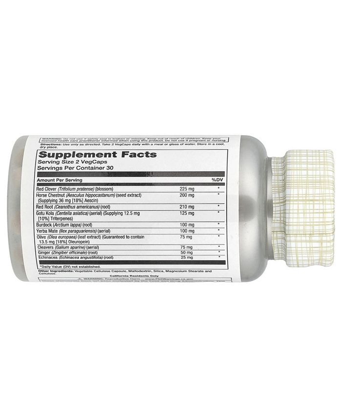 Solaray Total Cleanse Lymph - 60 Vegetarian Capsules - Macy's