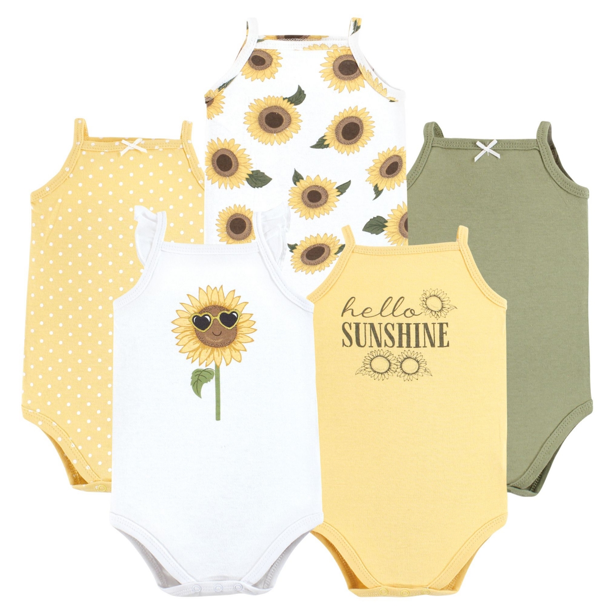 Click here for Hudson Baby Baby Girls Hudson Soft Cotton Sleevele... prices