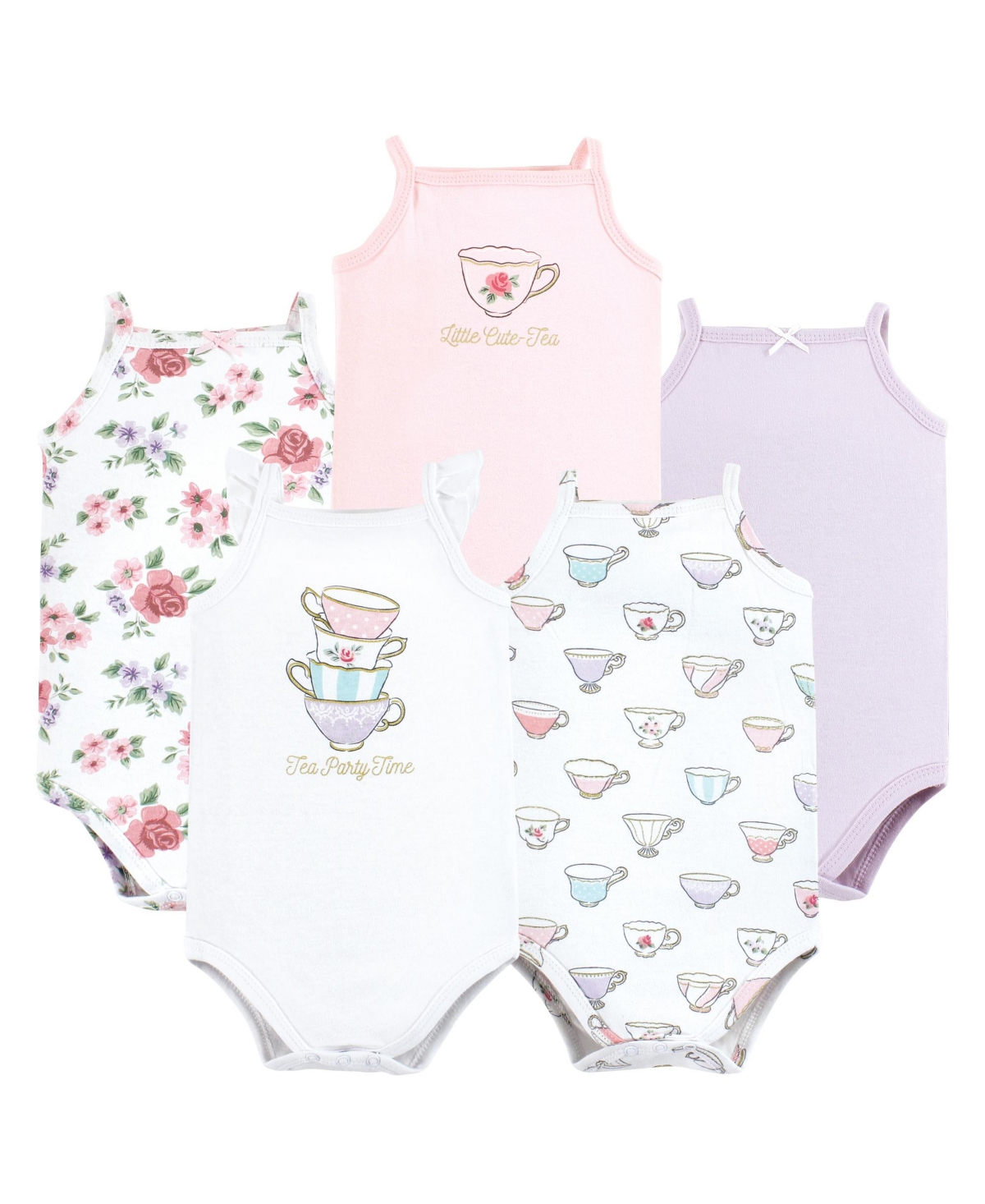 Click here for Hudson Baby Baby Girls Hudson Soft Cotton Sleevele... prices