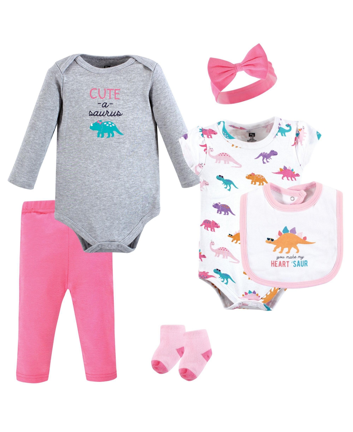 Click here for Hudson Baby Baby Girls Hudson Cotton Wardrobe Esse... prices