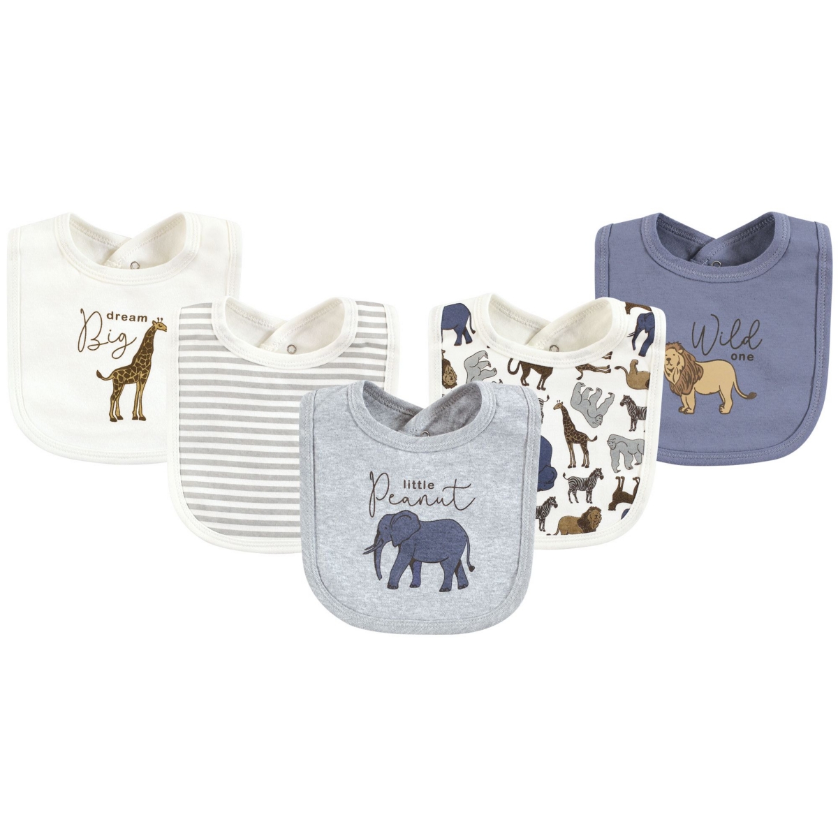 Click here for Touched by Nature Infant Boy Organic Cotton Bibs -... prices