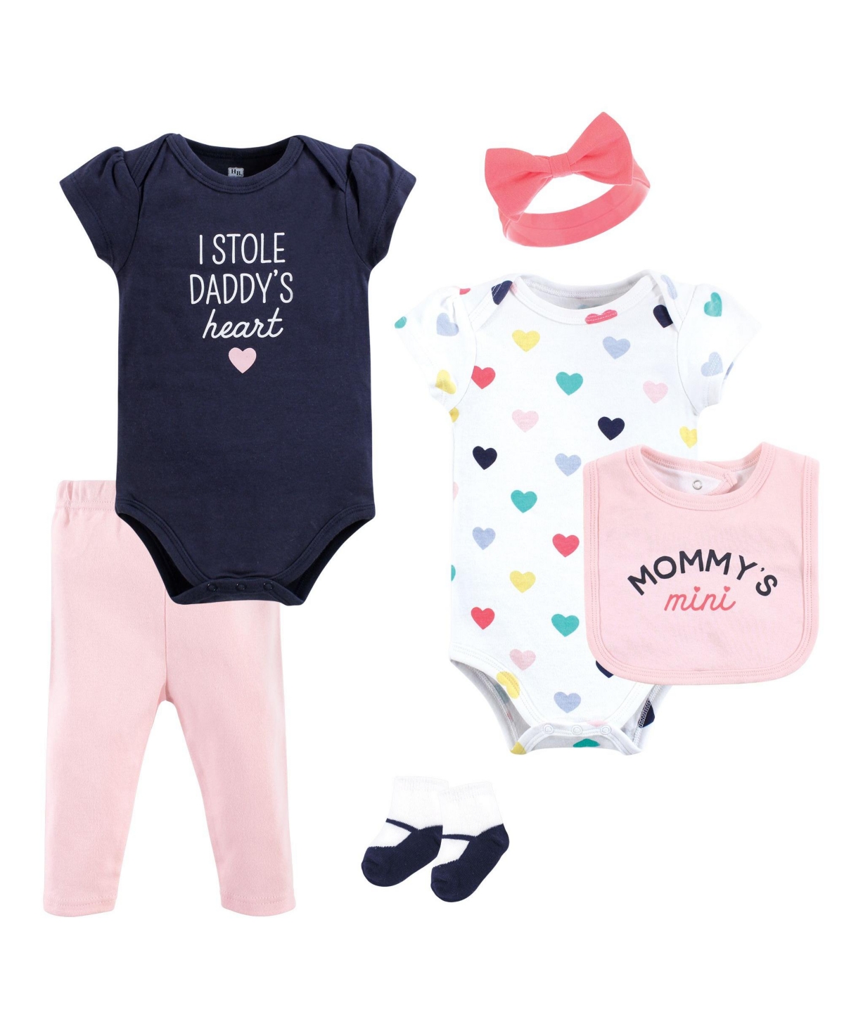 Click here for Hudson Baby Baby Girls Hudson Cotton Wardrobe Esse... prices