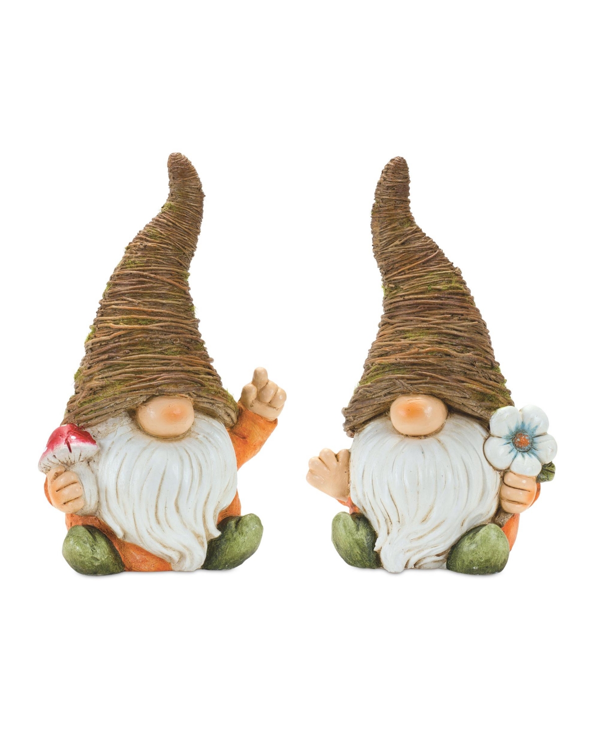 Click here for Slickblue Distressed Garden Gnome Statue With Mush... prices
