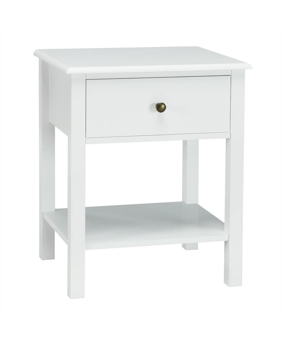 Click here for Sugift Nightstand End Table with Drawer and Shelf... prices