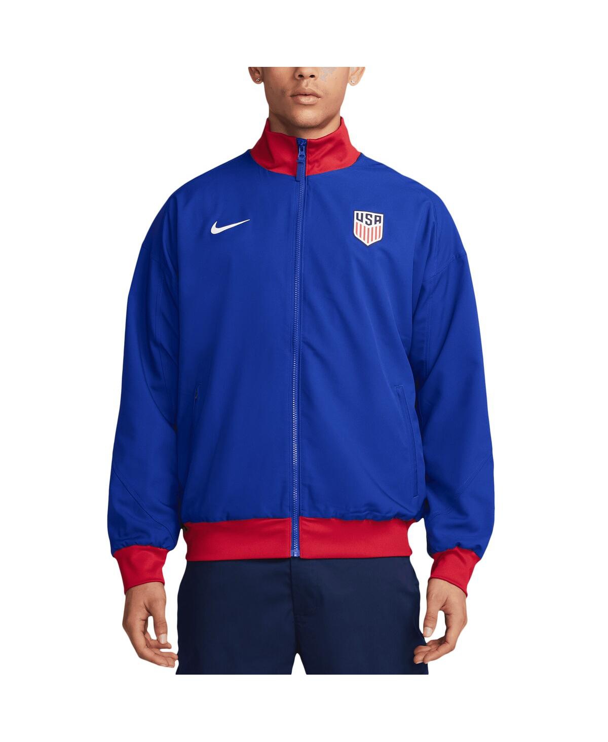 Click here for Nike Mens Royal Usmnt 2024 Strike Anthem Full-Zip... prices