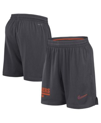 Nike Men's Anthracite Clemson Tigers 2024 Sideline Mesh Shorts - Macy's
