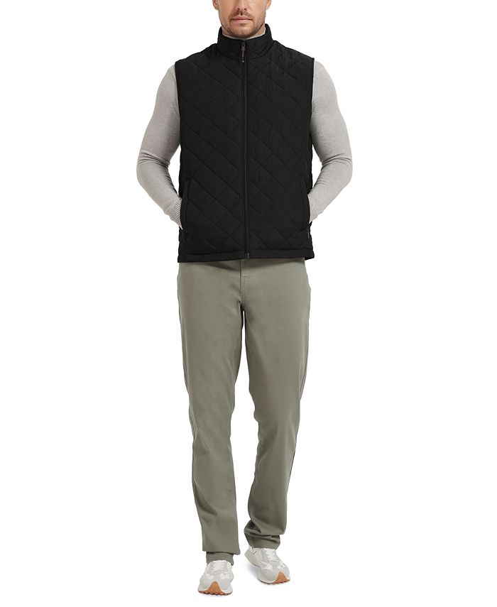 Hawke & Co. Men's Diamond Quilted Vest, Created for Macy's - Macy's