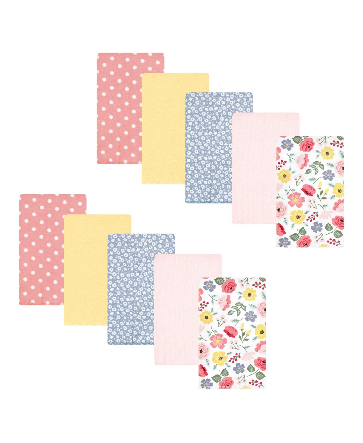 Click here for Hudson Baby Girls 10Pk Flannel Burp Cloth - Modern... prices