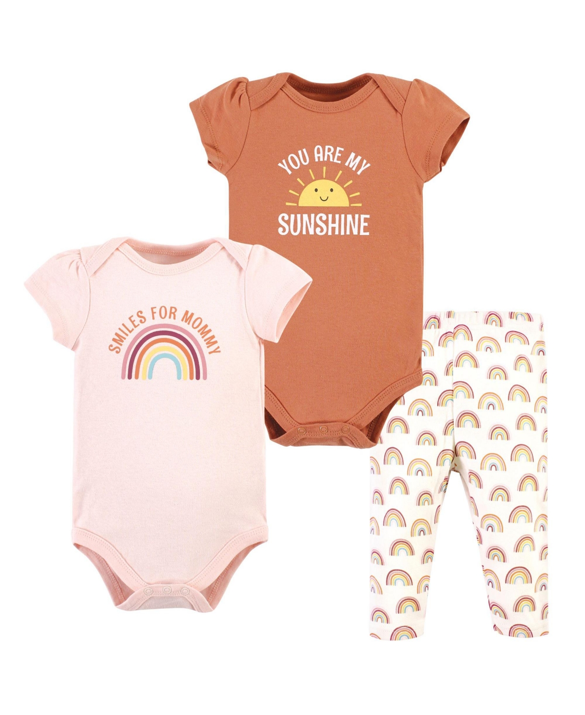 Click here for Hudson Baby Baby Girls Hudson 2 Bodysuits and Pant... prices