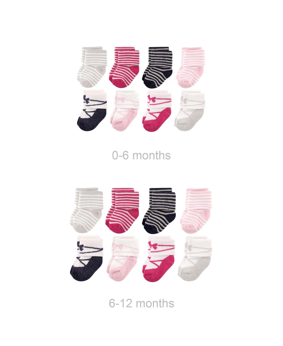 Click here for Luvable Friends Baby Girls Essential 24-Count Soft... prices