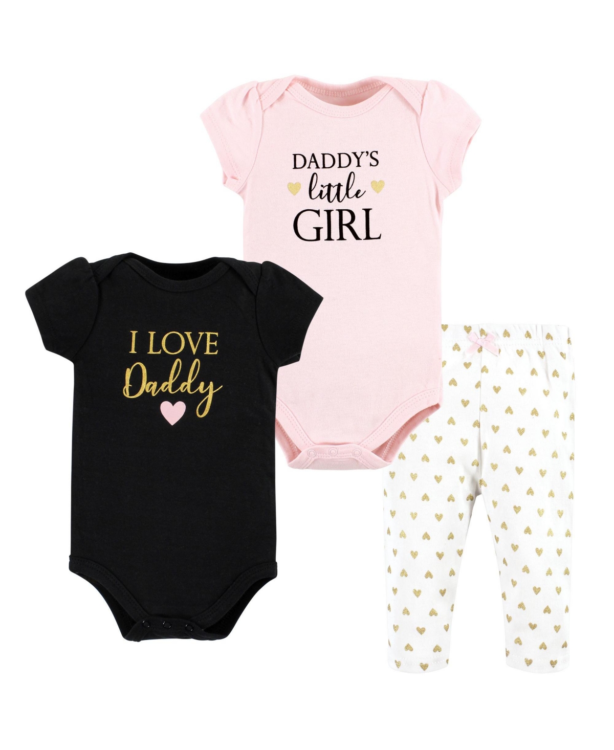 Click here for Hudson Baby Baby Girls Hudson 2 Bodysuits and Pant... prices