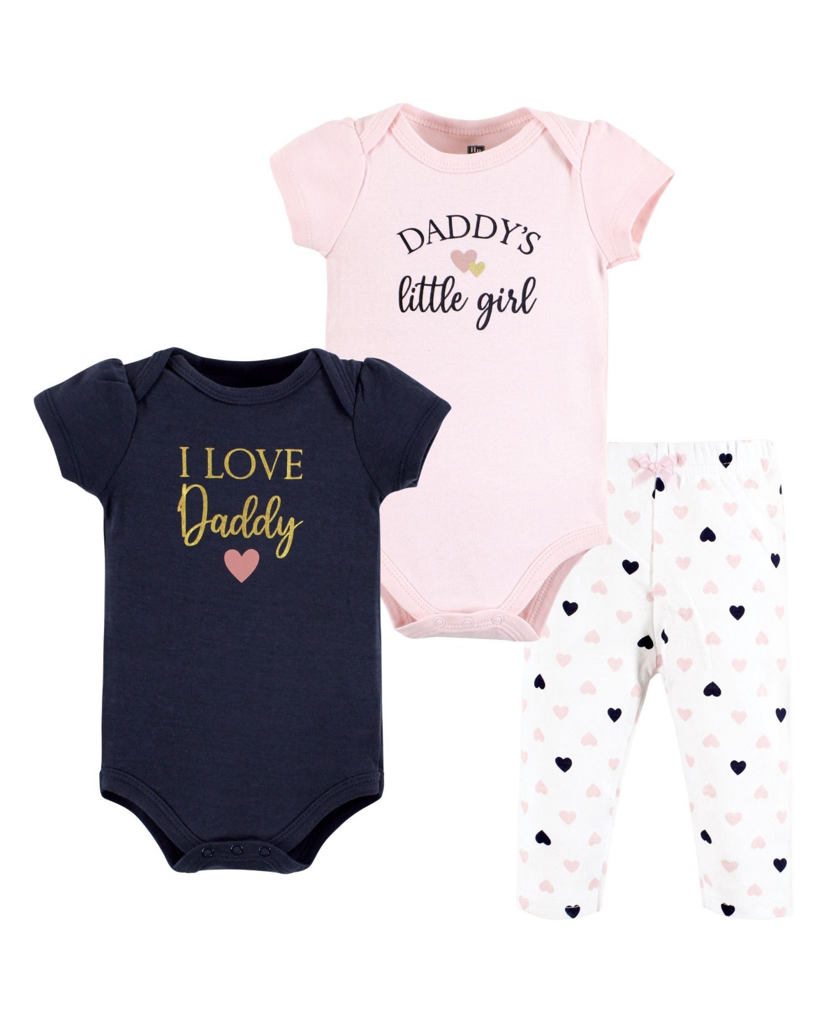 Click here for Hudson Baby Baby Girls Hudson 2 Bodysuits and Pant... prices