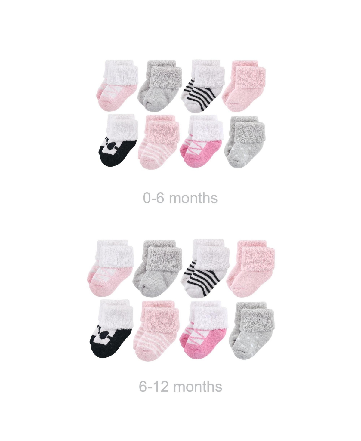Click here for Luvable Friends Baby Girls Essential 24-Count Soft... prices