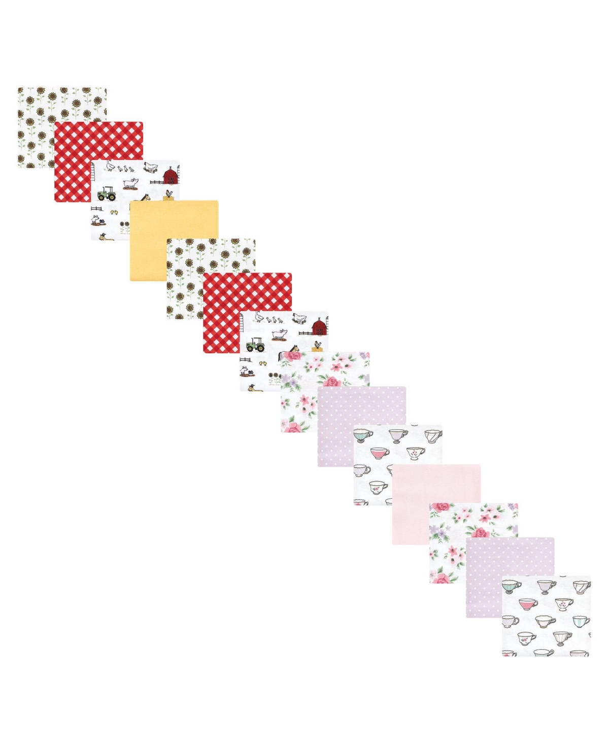 Click here for Hudson Baby Infant Girl Cotton Flannel Receiving B... prices