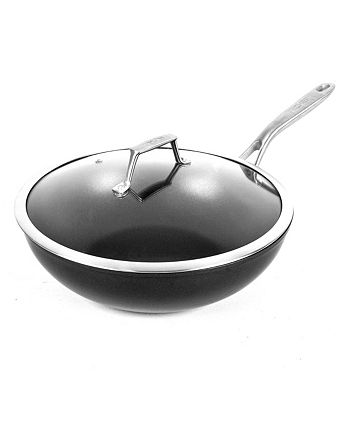 TECHEF Onyx Collection - 12 Inch Wok/Stir-Fry Pan with Cover - Macy's