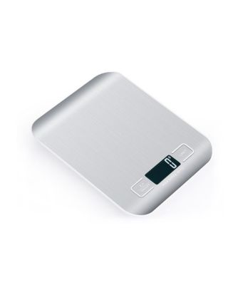 Digital Kitchen Food Scale LCD Display Stainless Steel - Macy's