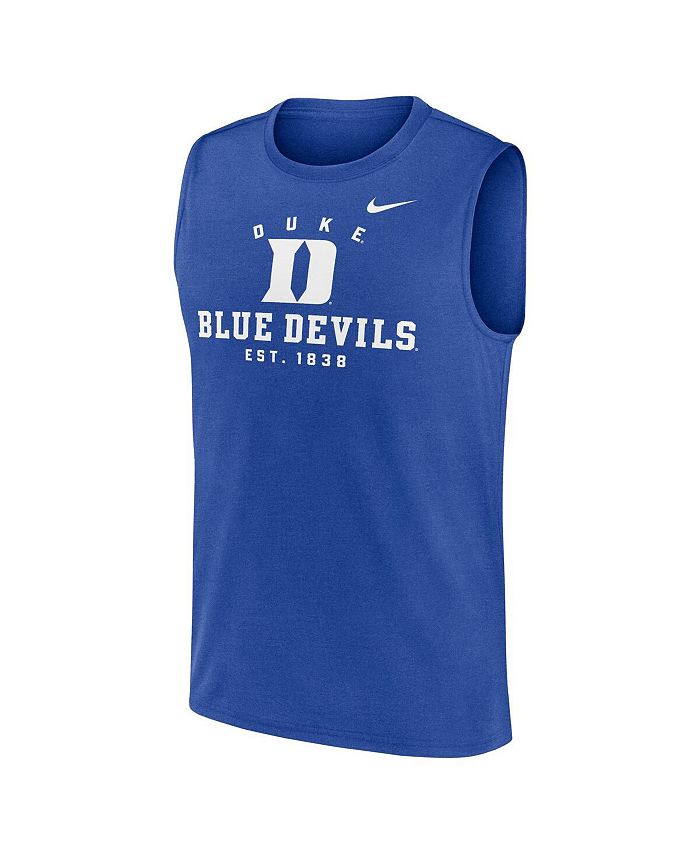 Nike Men's Royal Duke Blue Devils Primetime Legend Lock Up Performance ...