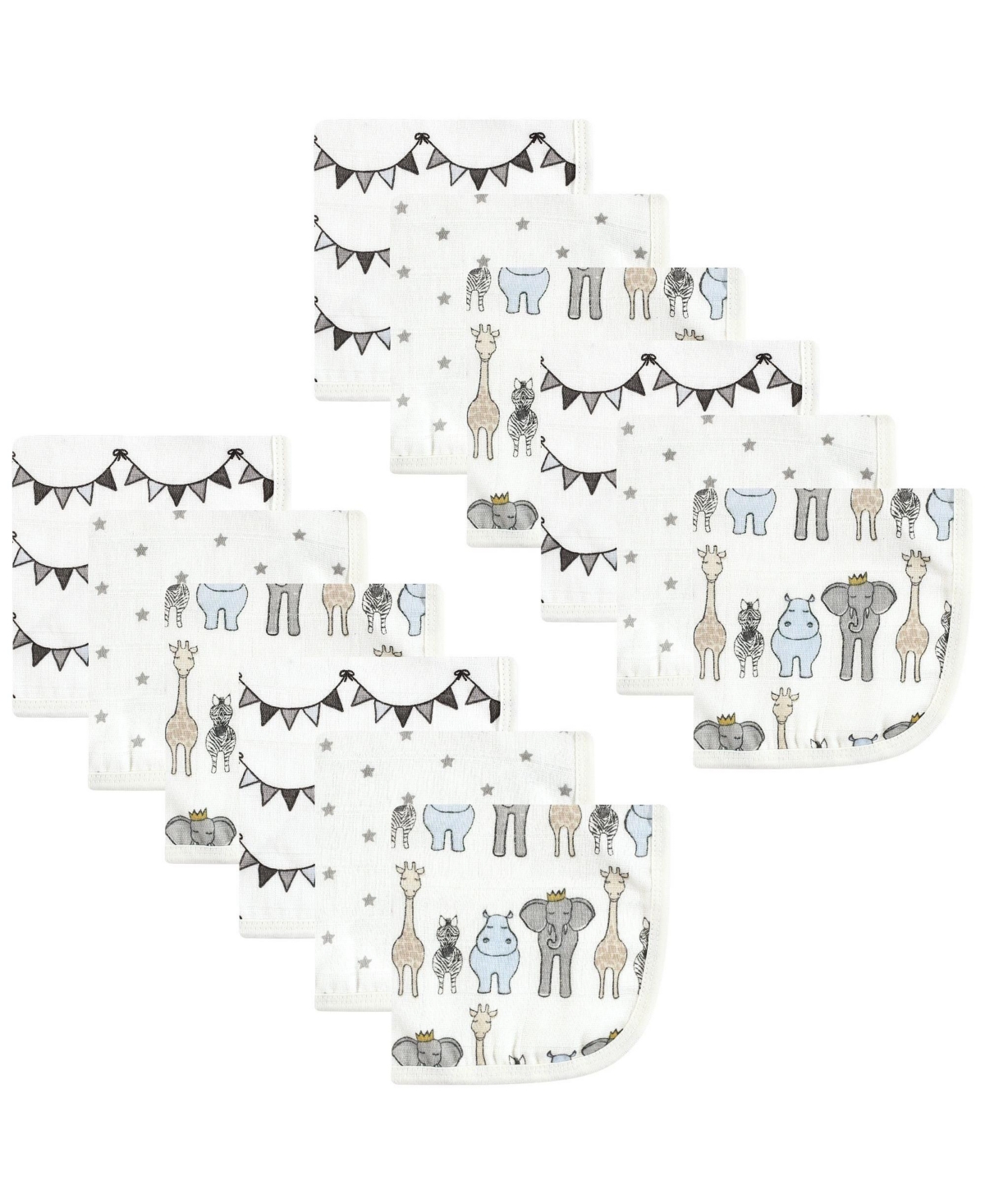 Click here for Hudson Baby Boys Soft Cotton Muslin Cleansing Clot... prices