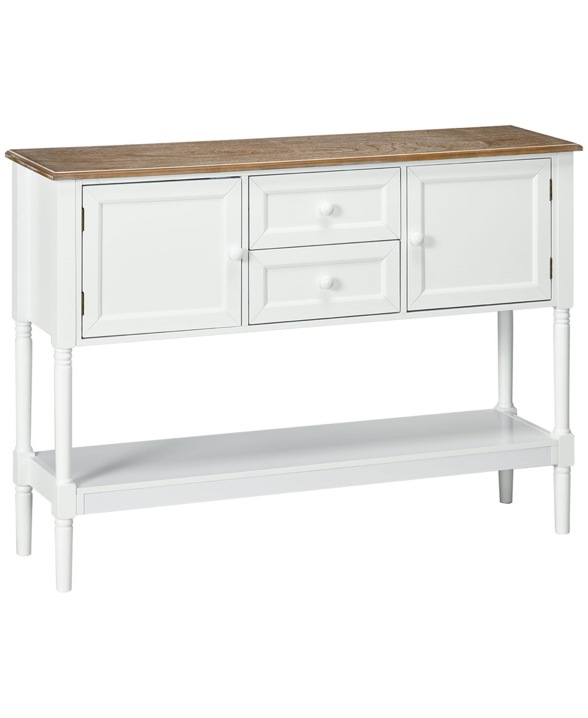 Click here for Homcom Retro Console Table W/ 2 Drawers and Cabine... prices