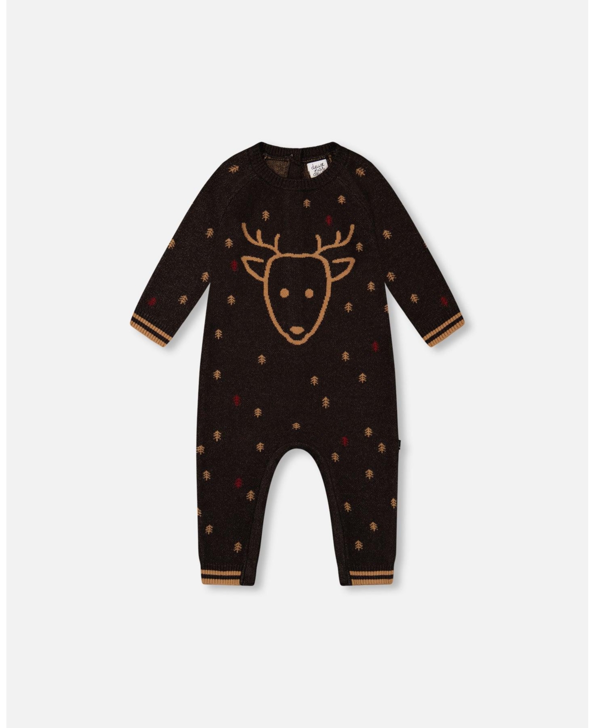 Click here for Deux par Deux Baby Boys Baby Knitted Jumpsuit With... prices