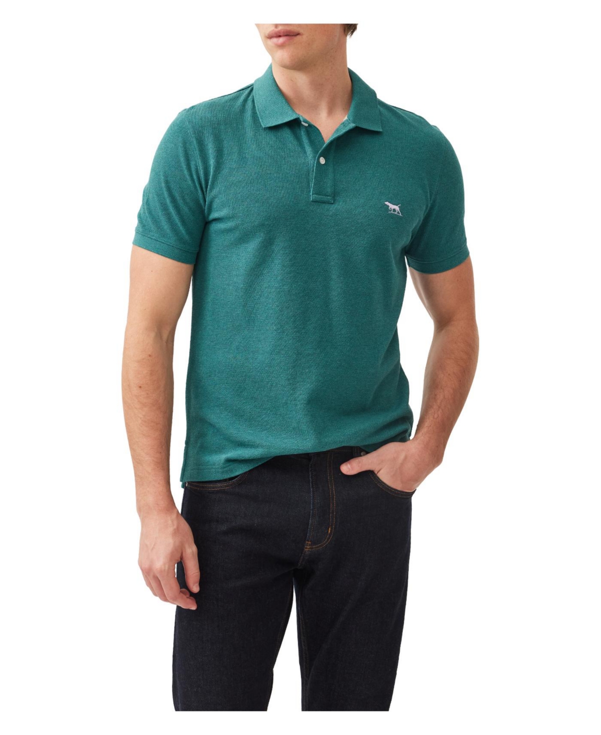 Click here for Rodd Gunn Mens The Gunn Short Sleeve Slim Fit Polo... prices