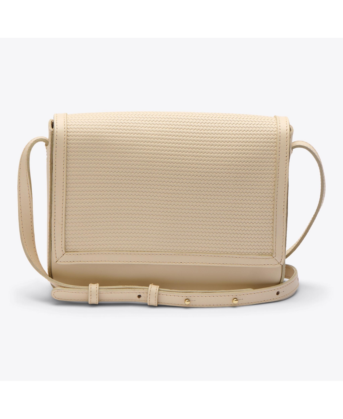 Click here for Nisolo Clara Crossbody Woven Bone - Bone prices
