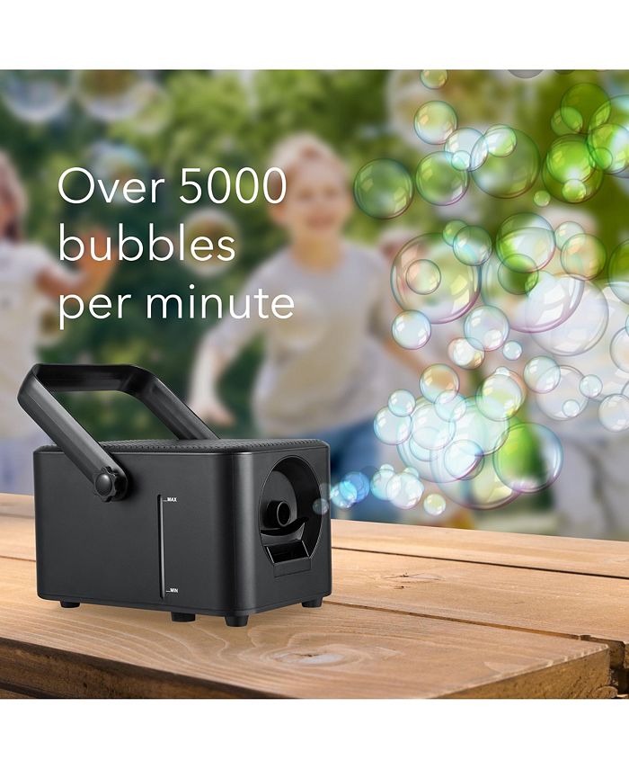 Dartwood Bubble Machine - 5000+ Bubbles Per Minute - Portable Bubble ...