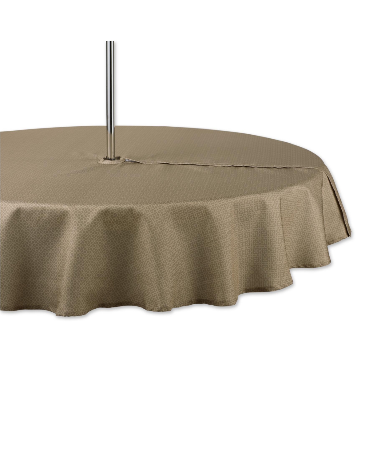 Click here for Design Imports Lattice Print Outdoor Tablecloth wi... prices
