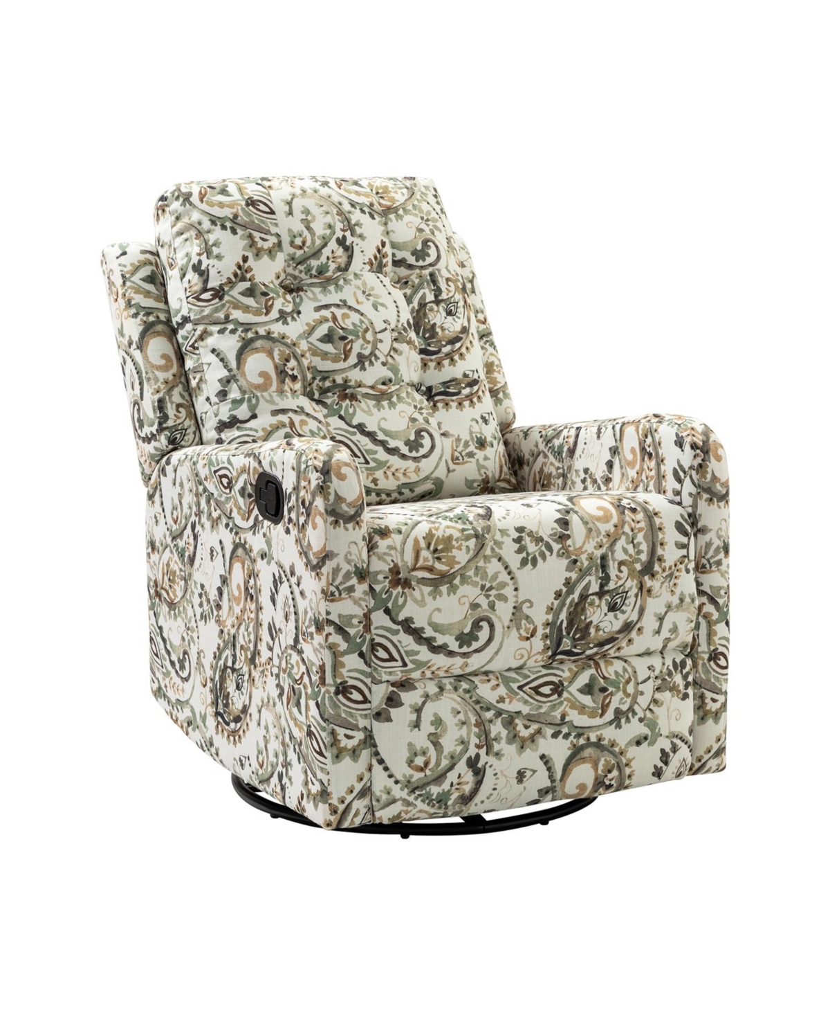 Click here for Hulala Home Arlette Transitional Swivel Recliner w... prices