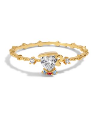 Girls Crew Disney Multi-Color Beauty the Beast Chip Ring - Macy's