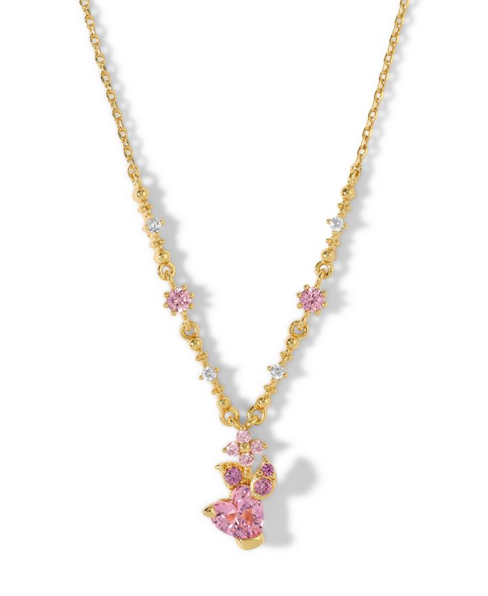 Girls Crew Disney Winnie the Pooh Crystal The Little Piglet Necklace ...
