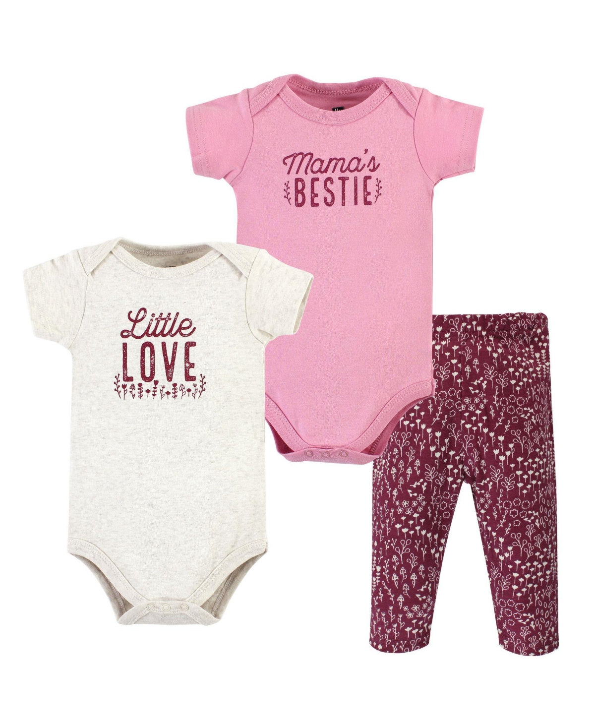 Click here for Hudson Baby Baby Girls Hudson 2 Bodysuits and Pant... prices